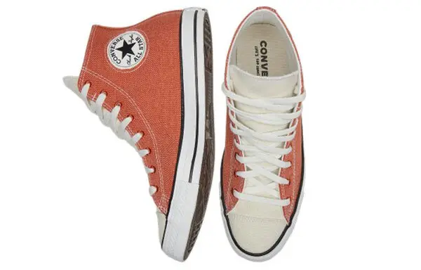 CONVERSE Renew Cotton Chuck Taylor All Star High Top Sneakers - Red