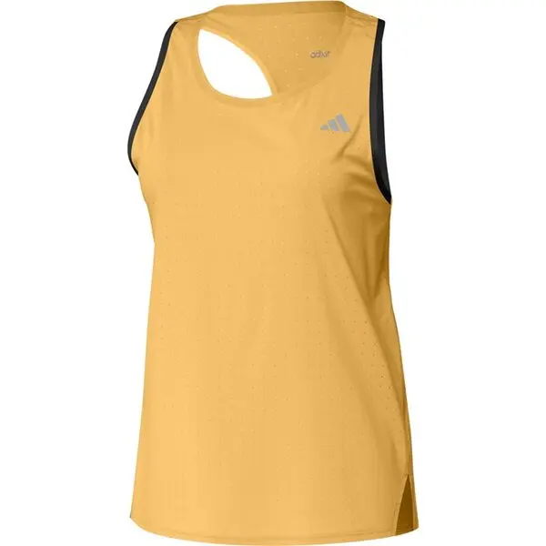 Adidas Adizero Running Tank Top - Yellow