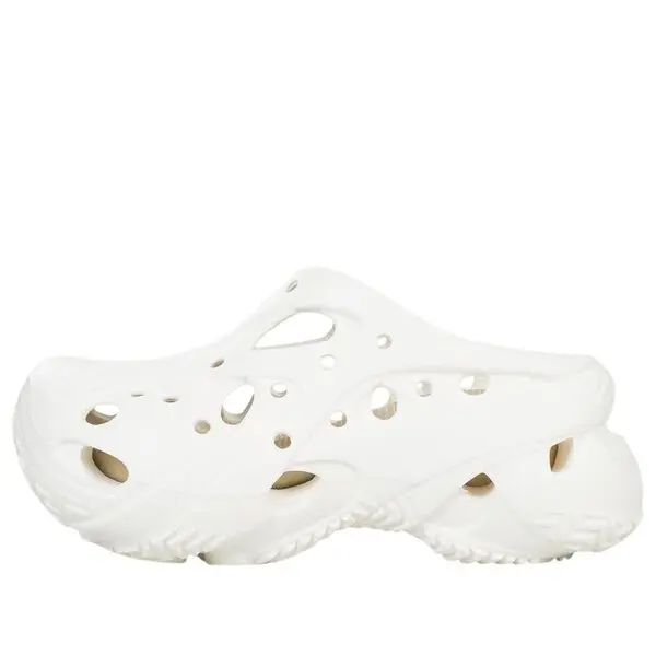 CROCS Caged Clog - White/chalk