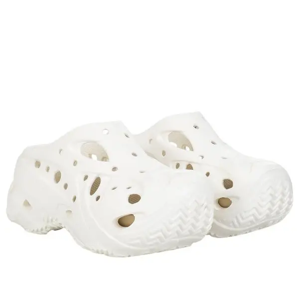 CROCS Caged Clog - White/chalk