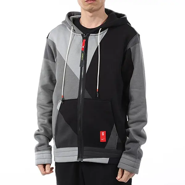 Nike Kyrie Irving Colorblock Zip-up Hooded Jacket