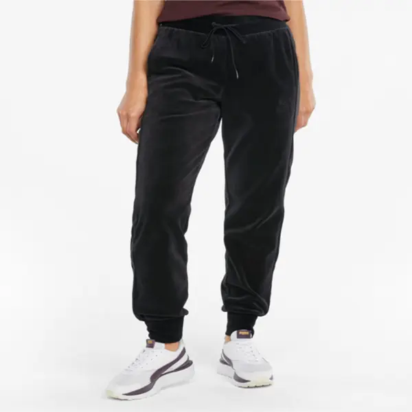 PUMA Iconic Embroidery Logo Knit Trousers