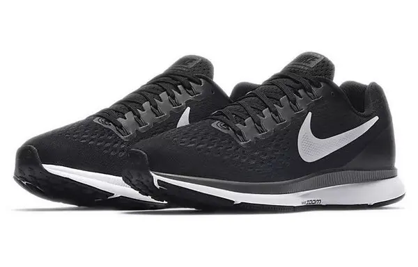 Nike Zoom Pegasus 34 Athletic Sneakers - Blue/red/grey