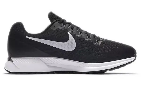 Nike Zoom Pegasus 34 Athletic Sneakers - Blue/red/grey