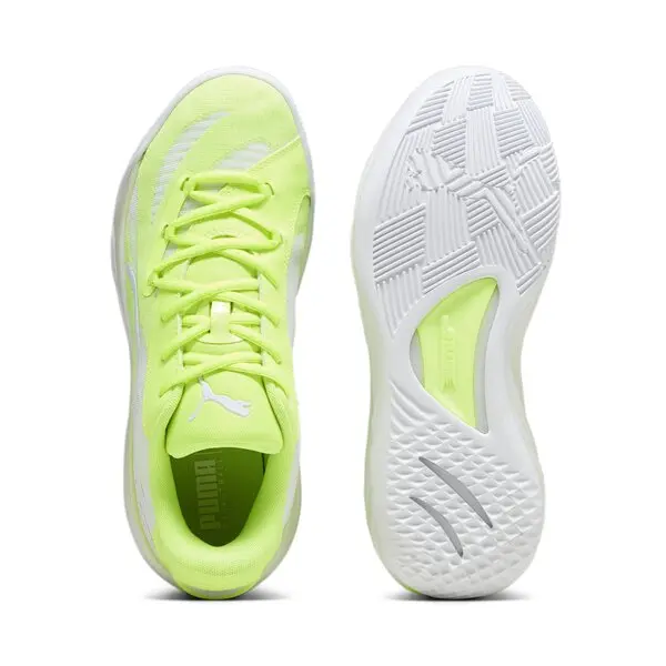 PUMA All-pro Nitro Sneakers - Lime Squeeze/white