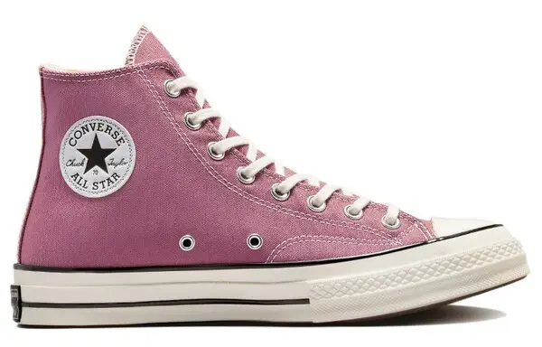 CONVERSE Chuck 70 Vintage Canvas Hi High Top Sneakers - Pink