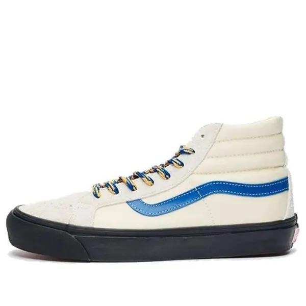 VANS Sk8-hi Vault High Top Sneakers - Whiteblue