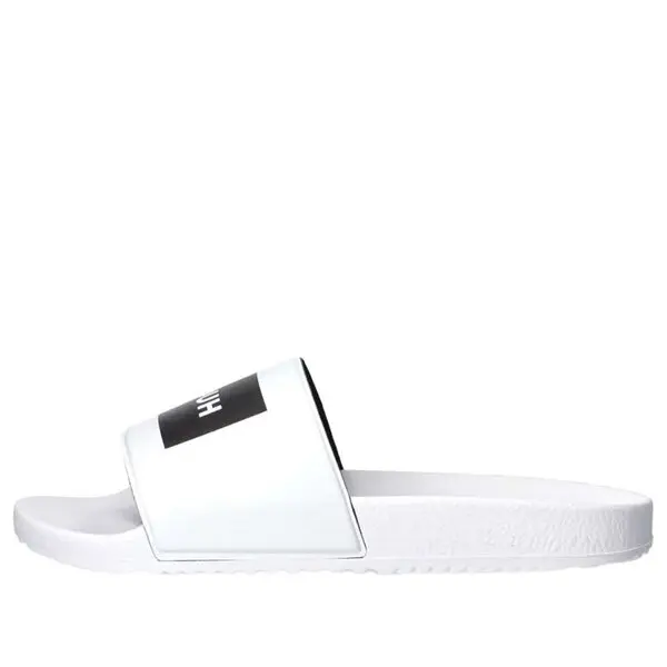 Hugo Boss Logo Sliders - White/black