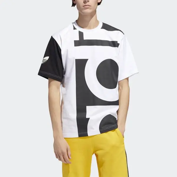 Adidas Originals Big Adi Tee Printing Short Sleeve White