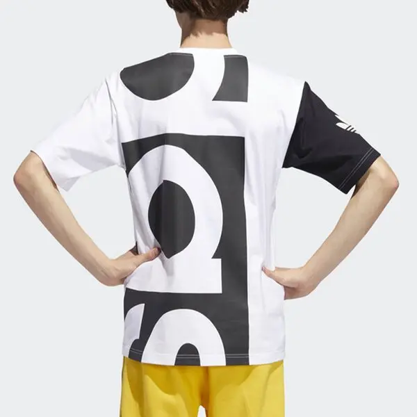Adidas Originals Big Adi Tee Printing Short Sleeve White
