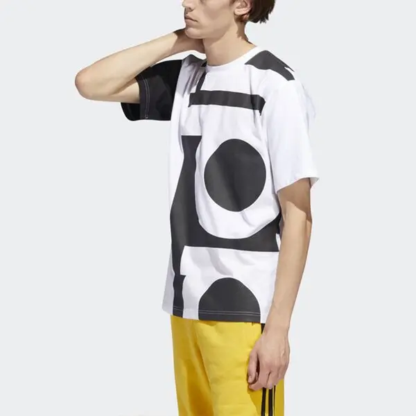 Adidas Originals Big Adi Tee Printing Short Sleeve White