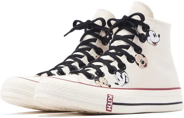 CONVERSE Kith X Disney X Chuck 70 'mickey Mouse Portrait' High Top Sneakers - White