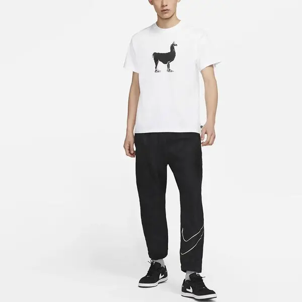 Nike Loose Knit Short Sleeve Graphic T-shirt - White