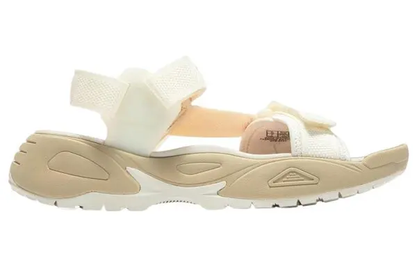 PUMA Traek Lite 'gradient Flames' Sandals - White/orange