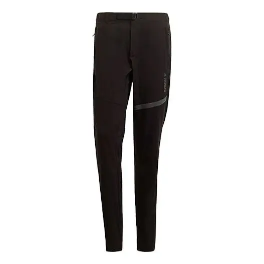 Adidas Insp Ms Pants Outdoor Mountaineering Waterproof Reflective Logo Sports Long Pants - Black