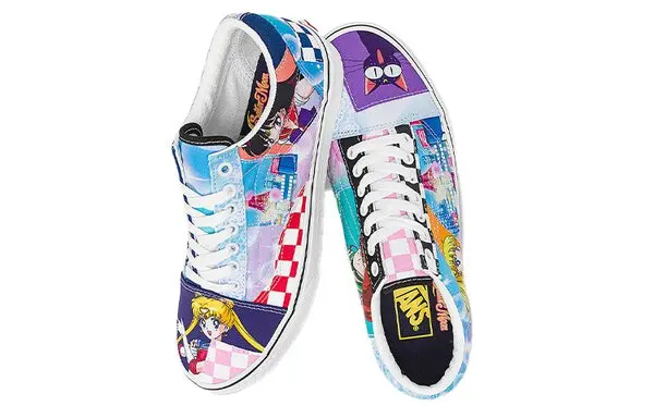 VANS Sailor Moon X Old Skool "pretty Guardian Patchwork" Sneakers