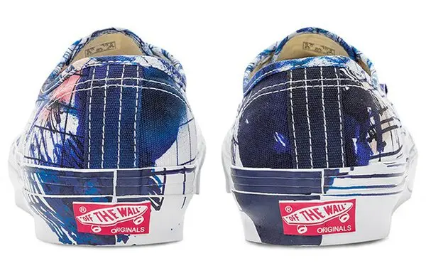VANS Connor Tingley X Og Authentic Lx "checkerboard - White/blue