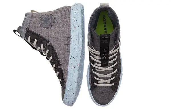 CONVERSE Chuck Taylor All Star Crater High Top Sneakers - Black/grey