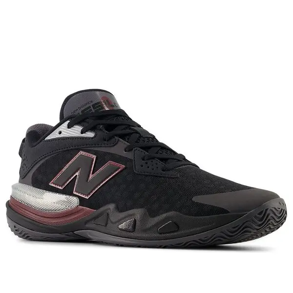 NEW BALANCE Bb Hesi Low V2 Sneakers - Black/crimson