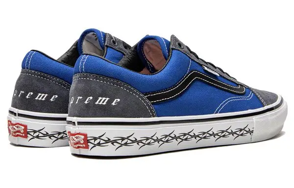 VANS Supreme X Old Skool 'barbed Wire - Gray/blue