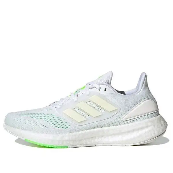 Adidas Pureboost 22 Sneakers - White/green