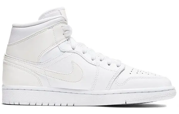 JORDAN 1 Mid Sneakers - White