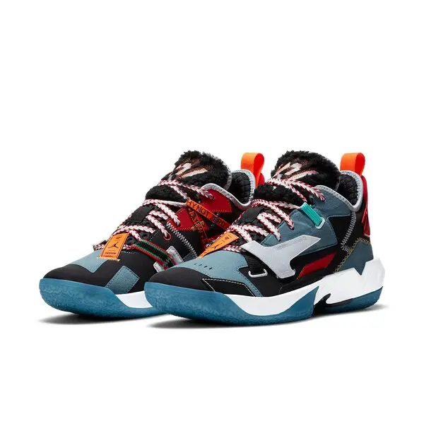 JORDAN Facetasm X Why Not Zer0.4 Premium Sneakers - Black
