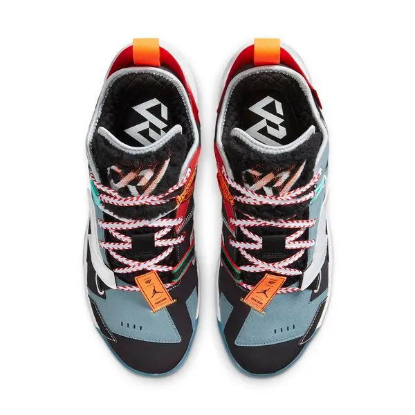 JORDAN Facetasm X Why Not Zer0.4 Premium Sneakers - Black