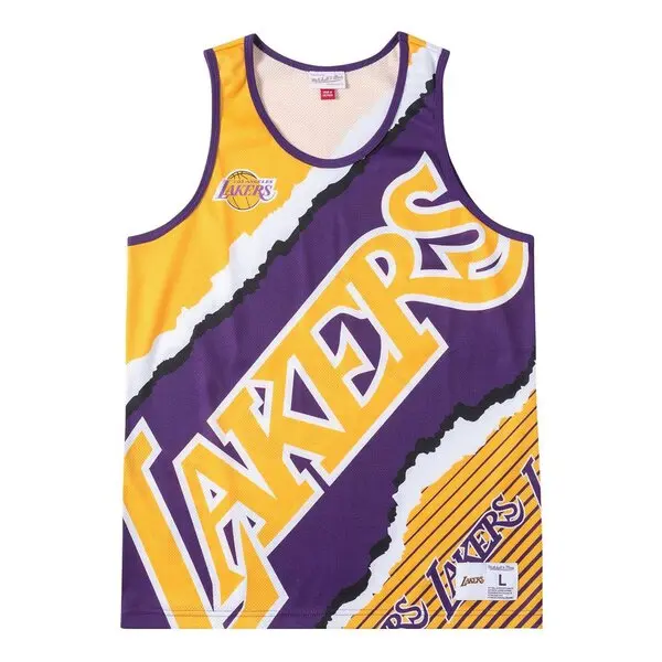 Mitchell & Ness Big Face 2.0 Sw Los Angeles Lakers Basketball Vest - Default Colorway