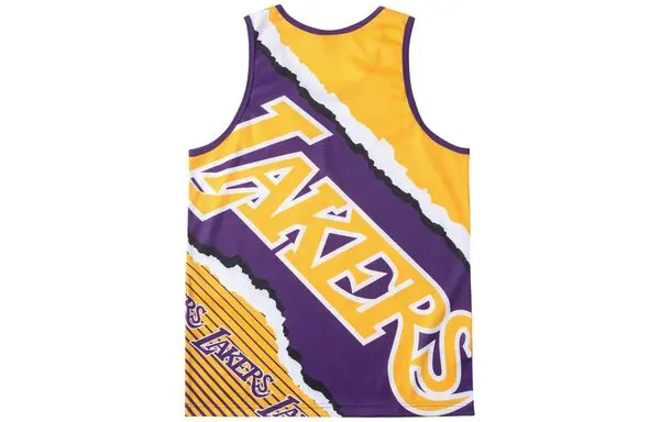 Mitchell & Ness Big Face 2.0 Sw Los Angeles Lakers Basketball Vest - Default Colorway