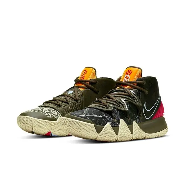 Nike Kybrid S2 "what The Camo" Basketball Sneakers - Green