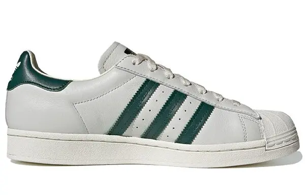 Adidas Superstar "off White Collegiate " Sneakers - Green