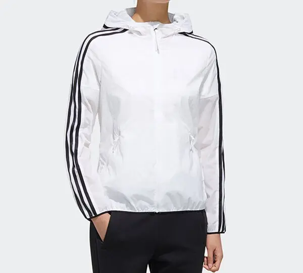 Adidas Windbreaker Jacket - White