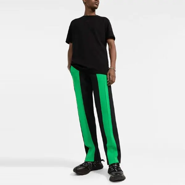Off-White Fw21 Arrow Pattern Solid Color Round Neck Short Sleeve Ordinary Version - Black