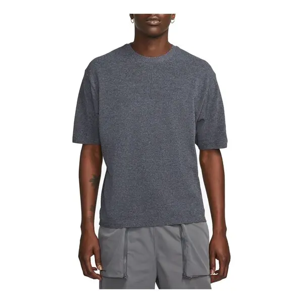 Nike Tech Pack Engineered Knit T-shirt - Grey