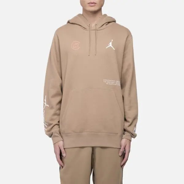 JORDAN X Clot Crossover Logo Pullover Hoodie