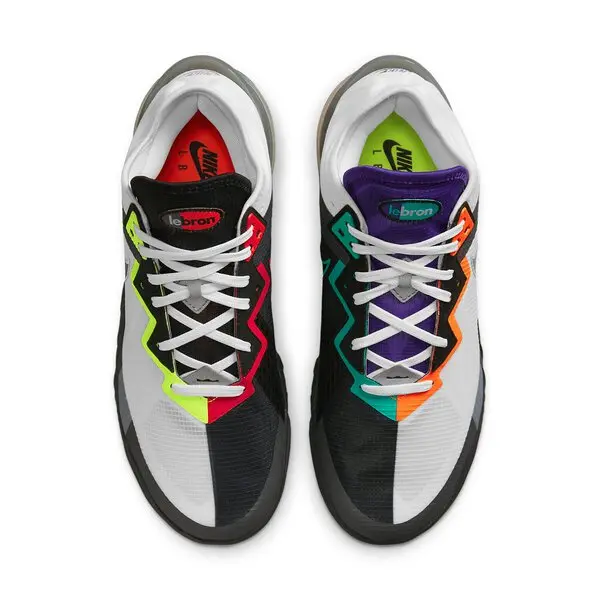 Nike Lebron 18 Low 'air Max 95 Greedy' Sneakers - Black/gray