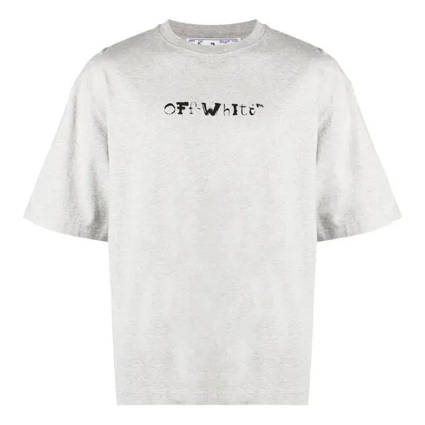 Off-White Crew Neck Tee - Multi-color