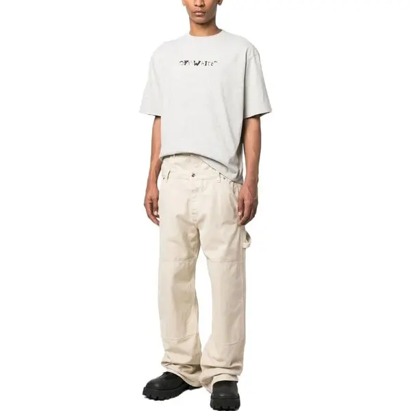 Off-White Crew Neck Tee
