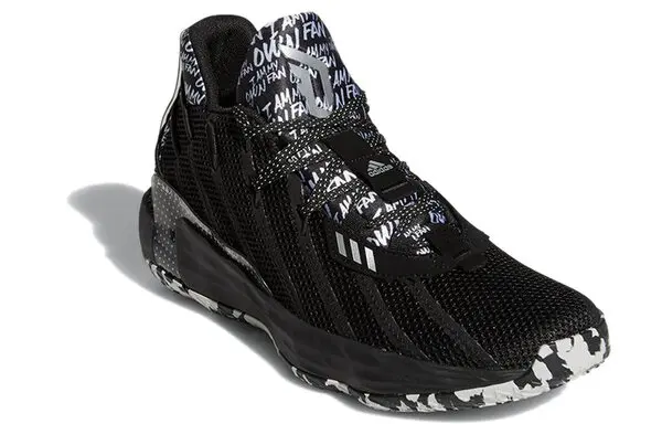 Adidas Dame "i Am My Own Fan Core " Sneakers - Black