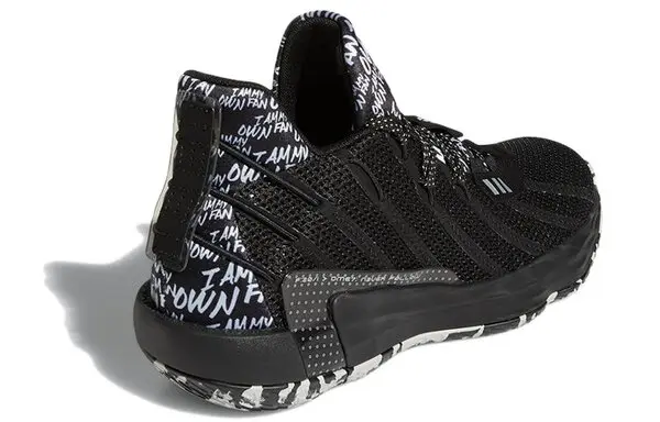 Adidas Dame "i Am My Own Fan Core " Sneakers - Black