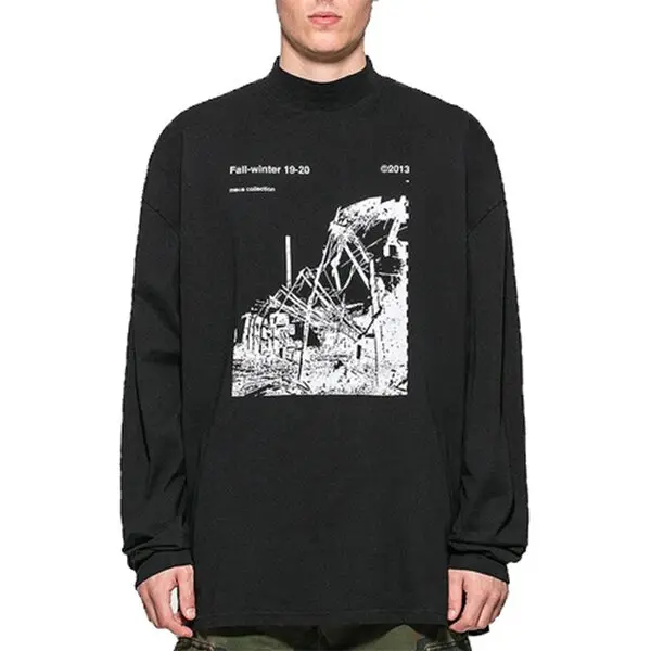 Off-White Factory Mock Neck T-shirt