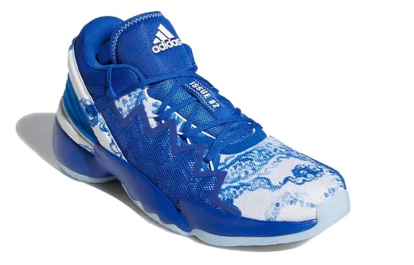 Adidas D.o.n. Issue #2 'kumu Clouds & Dragon' Sneakers - Blue/white