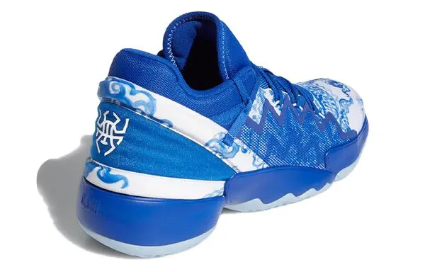 Adidas D.o.n. Issue #2 'kumu Clouds & Dragon' Sneakers - Blue/white
