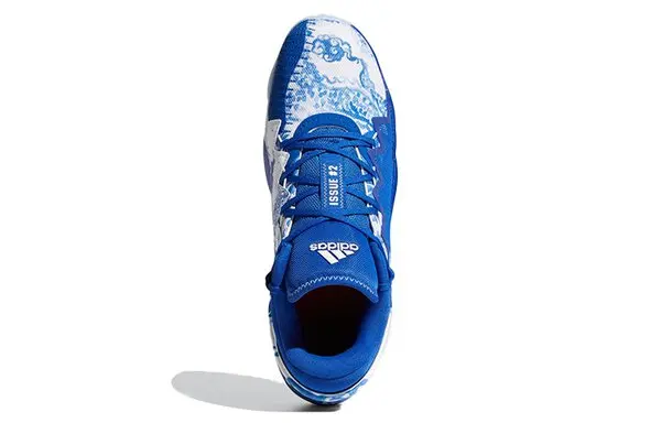 Adidas D.o.n. Issue #2 'kumu Clouds & Dragon' Sneakers - Blue/white