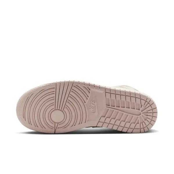 JORDAN 1 Mid Se Seersucker Sneakers - Coconut Milk/legend Pink/sail