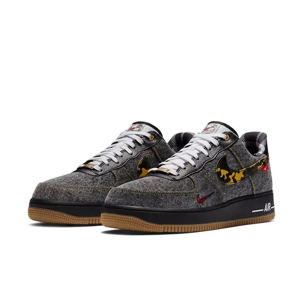 Nike Force 1 Low "camo Denim Remix" Sneakers