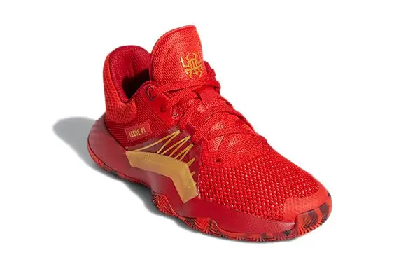 Adidas Marvel X D.o.n. Issue #1 'iron Spider' High Top Sneakers