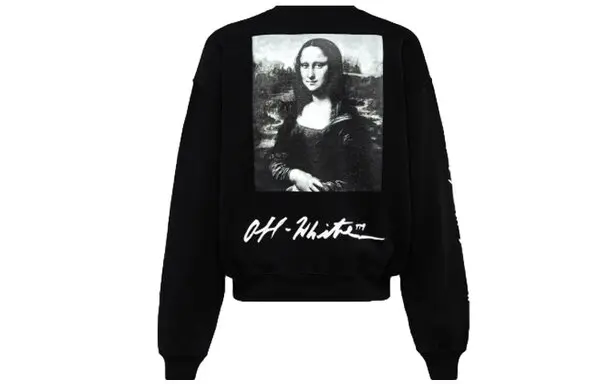 Off-White Mona Lisa Print Crewneck Sweater