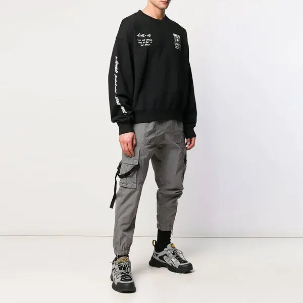 Off-White Mona Lisa Print Crewneck Sweater